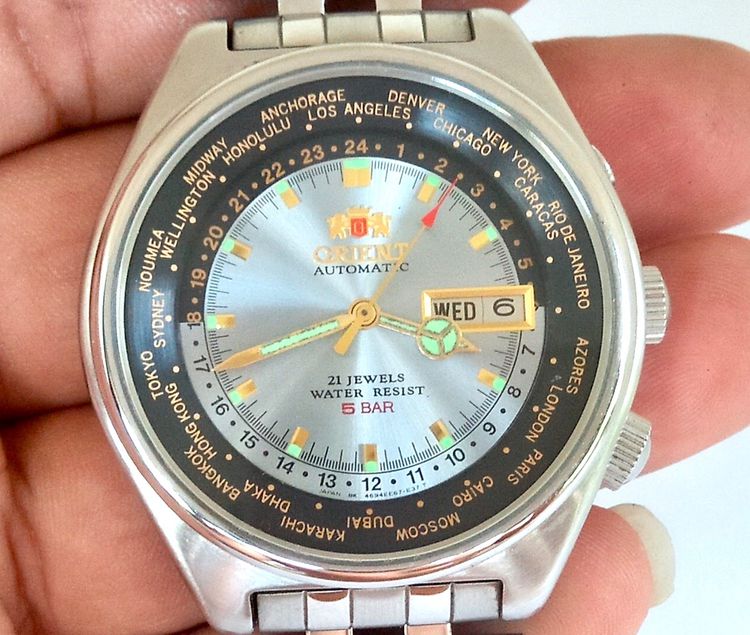 Orient World Time Power Reserve - Kaidee