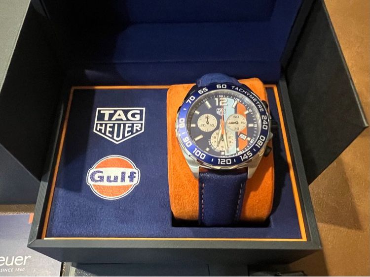 นาฬิกา tag f1 gulf edition แท้ มือ 2 - Kaidee
