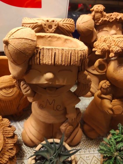 ตุ๊กตาดินเผา ขนาดใหญ่ - Kaidee