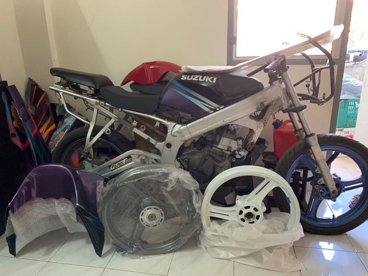 ขายถูกมาก SUZUKI RG 150 GAMMA II สไตล์บิ๊กไบค์ - Kaidee