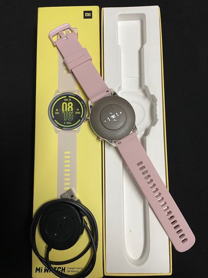 นาฬิกา mi watch ปี 2020 สีครีม สภาพดี - Kaidee