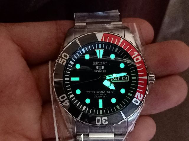 Seiko 5 Sports Submarine Pepsi SNZF15K1 - 369101368 - Kaidee
