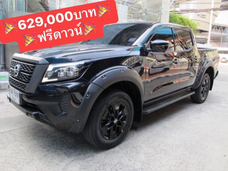 NISSAN NAVARA DOUBLE CAB 2.5 E CALIBRE BLACK EDTION เกียร์ธรรมดา สีดำ - Kaidee Auto