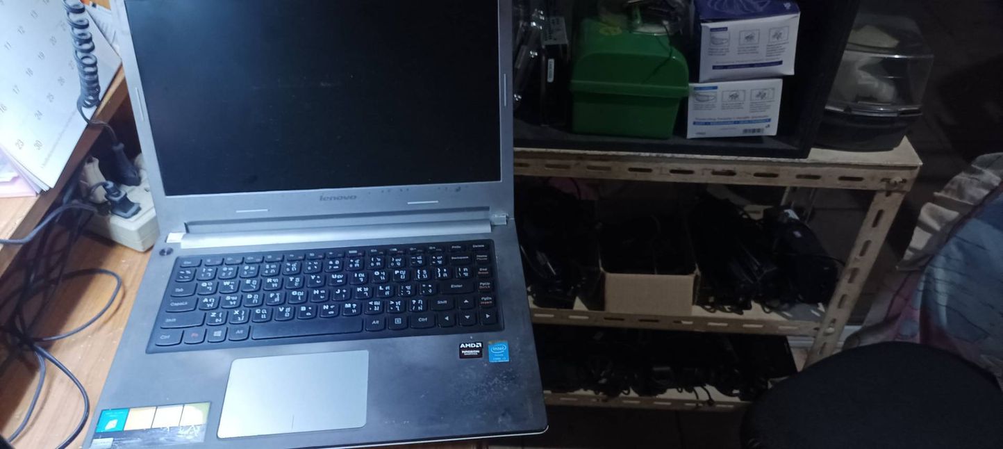 ตัวขาว บาง เบา notebook LENOVO รุ่น s410 intel Core i3-4010u CPU 1.70 GHz. กล้องชัด ขาย 1390 บาท ...