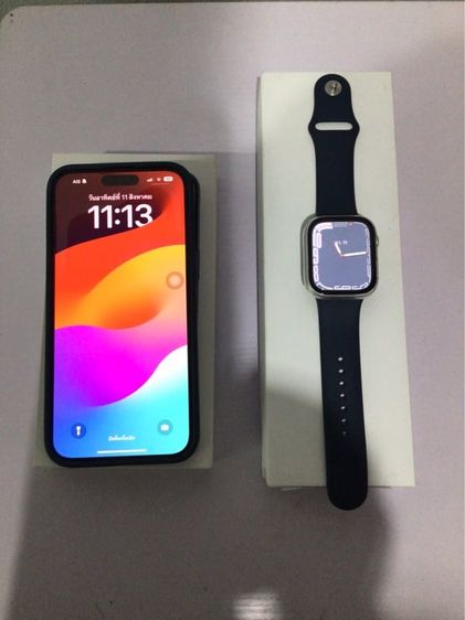 Iphone 15 pro max 256 Apple watch 9 45mm - Kaidee