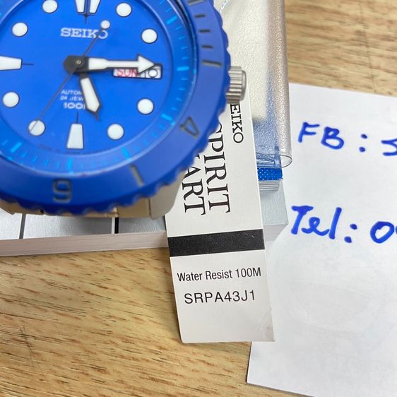 นาฬิกา SEIKO Save The Sea Drivers Automatic Special Edition (ฺBlue ...