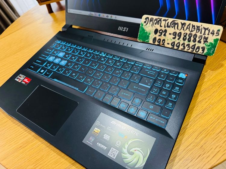 Gaming Ryzen5-7535Hs การ์ดจอแยก Radeon RX6550M , Ram 16G , M.2 Pcle ...