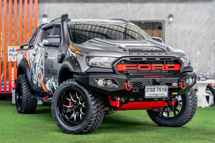 RANGER 4DR 2.2 XLT สีเทา ปี22 - Kaidee Auto