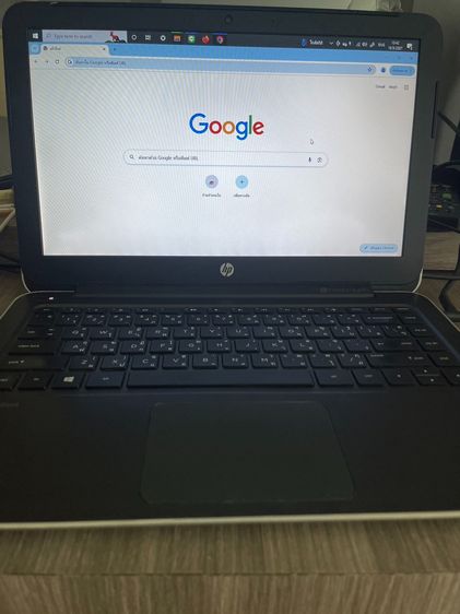 Notebook HP Pavilion Beats audio สี silver แถมเมาส์สาย HP แท้ - Kaidee