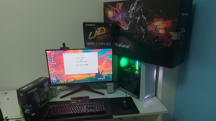 ใช่เองขายครับ I3 12100 gtx2060 ram16 ssd m.2 1TB - Kaidee