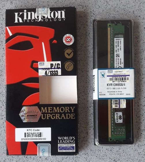 RAM Kingston DDR3 4gb - Kaidee