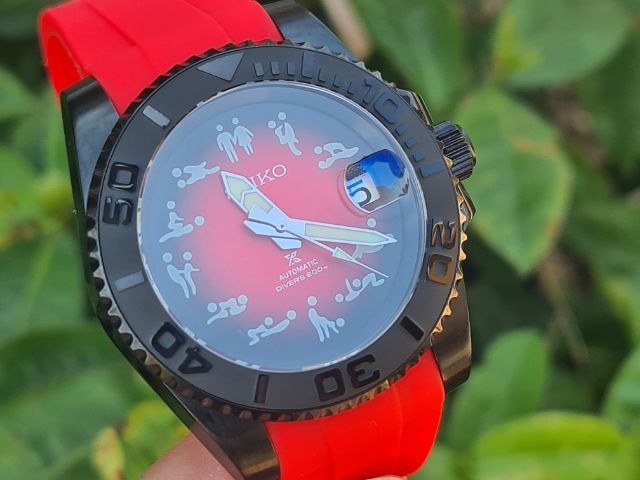 Seiko Modify Black Yachtmaster Kamasutra Dial - 370187744 - Kaidee