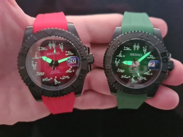 Seiko Modify Black Yachtmaster Kamasutra Dial - 370187744 - Kaidee