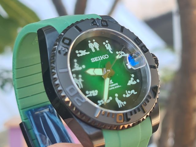 Seiko Modify Black Yachtmaster Kamasutra Dial - 370187744 - Kaidee