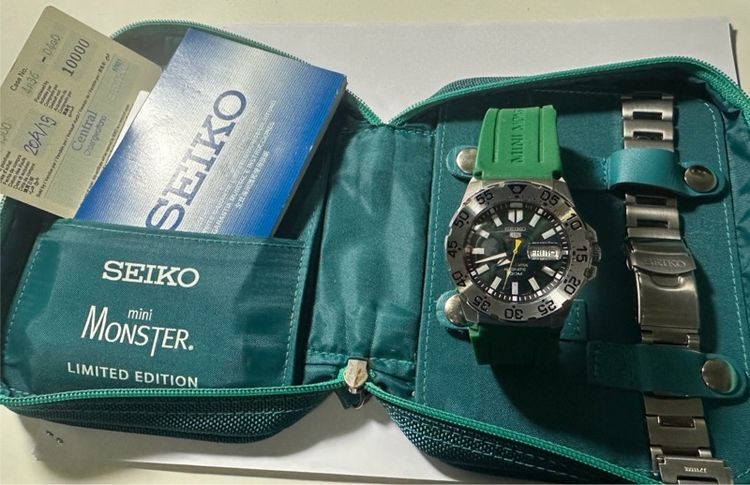 Seiko Mini Monster Limited Green HULK - Kaidee