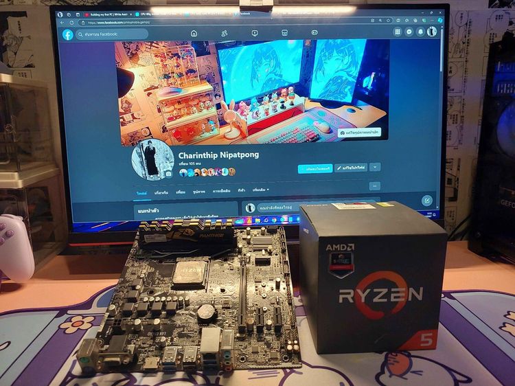 am4 asus prime A320M-K + Ryzen5 2600 + ram ddr4 bus 2400 - Kaidee