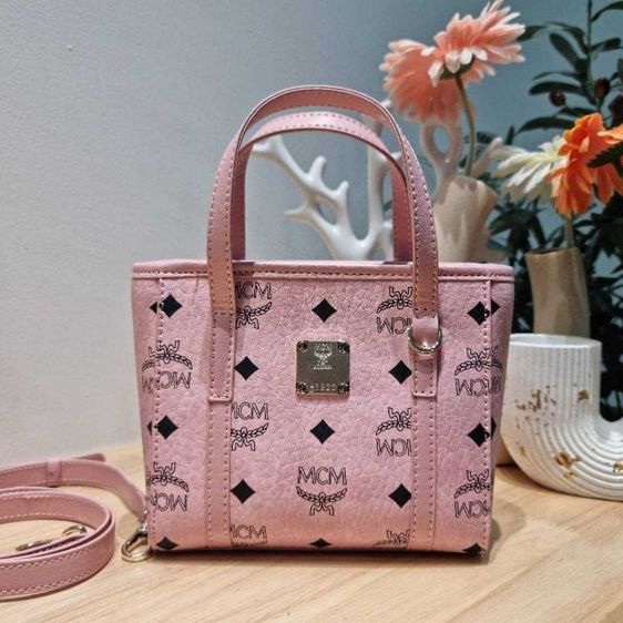 MCM X MINI TONI SHOPPER IN VISETOS (OUTLET) - Kaidee