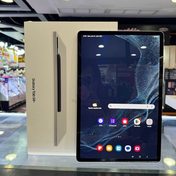 Samsung Tab S8 Plus WiFi สีขาว เครื่องศูนย์ สภาพสวยมากๆ จอ12.4นิ้ว แรม8รอม128 Snap8 Gen1 เครื่อง ...