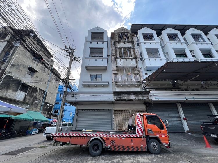 ขายตึกแถวปากน้ำ 4.5 ชั้น เหมาะทำออฟฟิศกิจการ หลังมุม - 370435018 - Kaidee