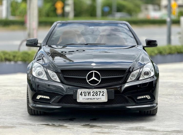 2011 BENZ E-CLASS, E250 AMG CABRIOLET โฉม W207 ปี09-16 สีดำ เครื่องยนต์เบนซิน - Kaidee Auto