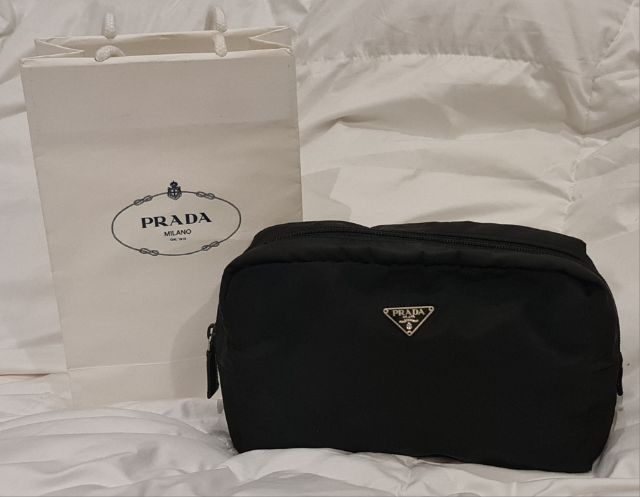 PRADA Pouch Nylon Black - Kaidee