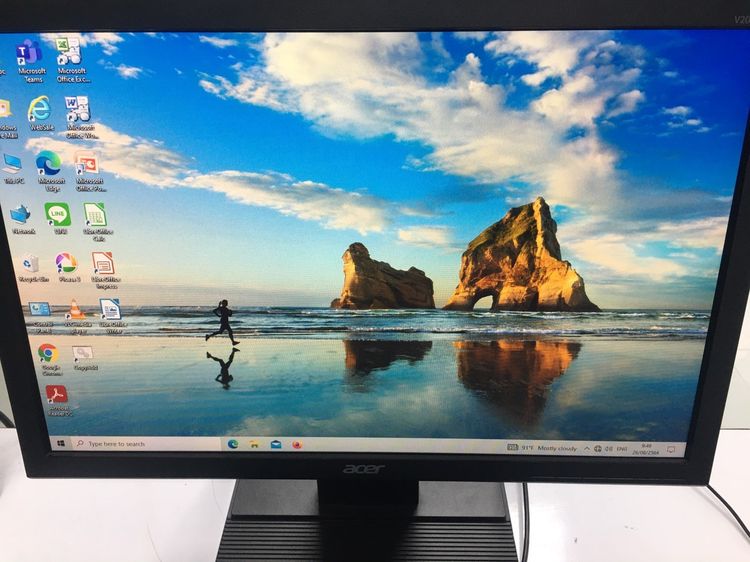 ขายหน้าจอคอมฯ LED ACER 20" ใช้งานได้ปกติ สภาพใหม่ใช้งานน้อย มี HDMI - Kaidee