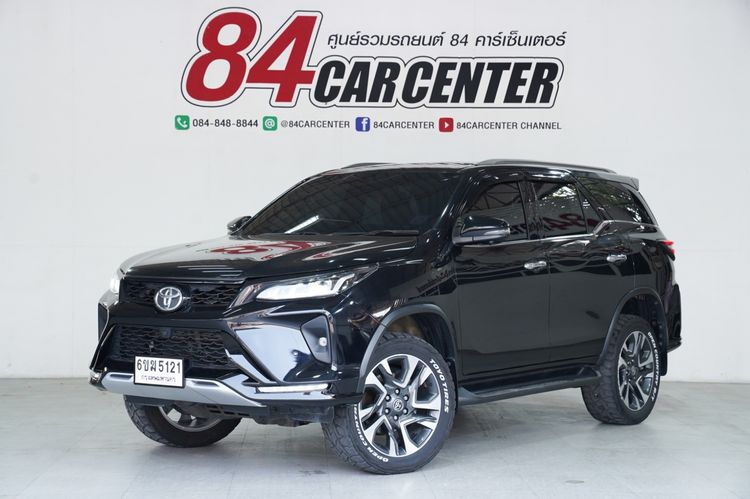 2021 จด 2022 TOYOTA FORTUNER 2.4 LEGENDER 4WD AT สีดำ A25018Nu ...