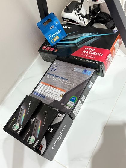 Pcพร้อมจอ i5gen12 rx6600 - Kaidee