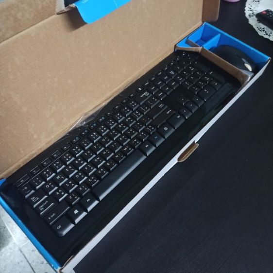 เมาส์และคีย์บอร์ดไร้สาย Microsoft Wireless Mouse Keyboard Desktop 850 Optical - Kaidee