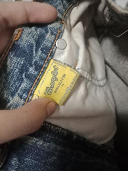 กางเกงยีนส์ Vintage Wrangler Jeans แท้ เอว 28-29 ยาว 31 - Kaidee