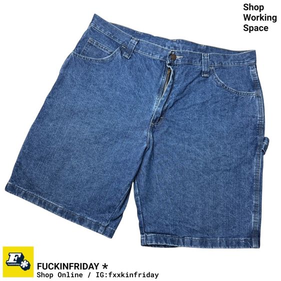 กางเกง Wrangler Workwear ผ้าสวย Mexico Size 36 - Kaidee