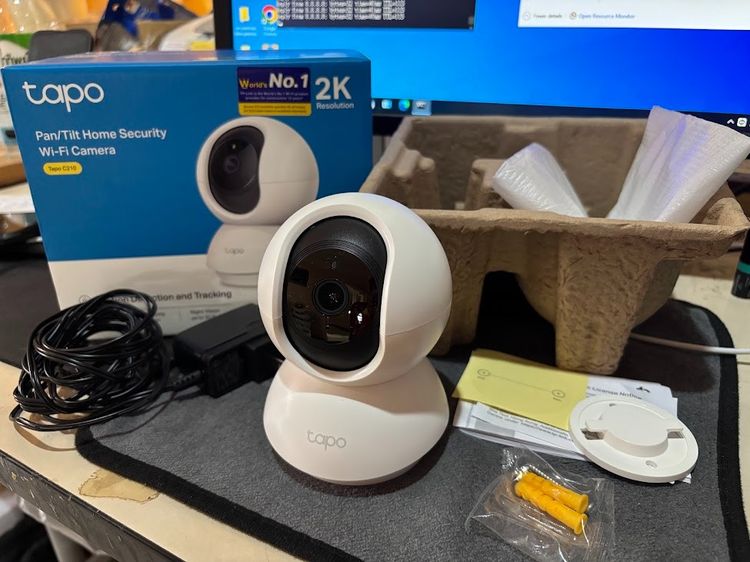Smart IP Camera กล้องวงจรปิด TP Link Tapo C210 + SD Card 128GB ประกัน ...