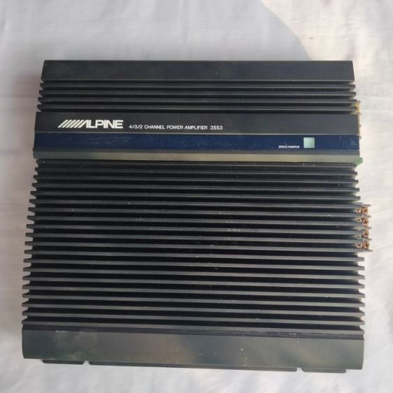 เพาเวอร์แอมป์ ALPINE 4 CHANNEL POWER AMPLIFIER 3553 - Kaidee