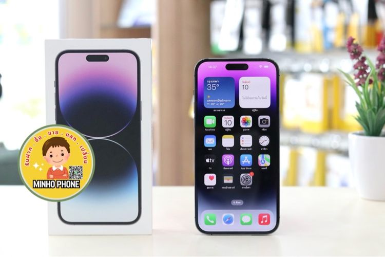 📱IPhone 14 Pro Max 256GB สีม่วง ครบกล่อง - Kaidee