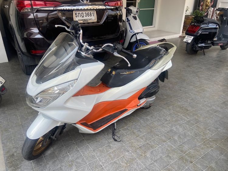 Pcxปี14 สีขาวสัม มีเล่มเอกสารครบพร้อมโอน - Kaidee