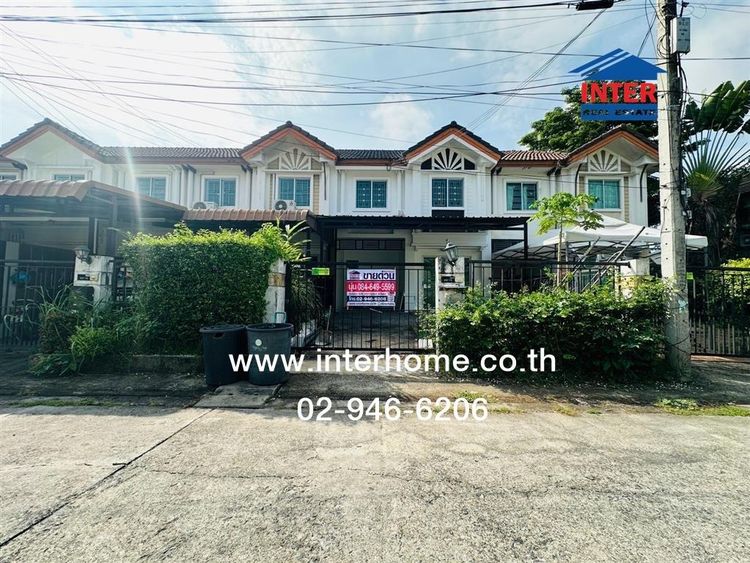 ทาวน์เฮ้าส์ 2 ชั้น 24 ตร.ว. หมู่บ้านพฤกษาวิลล์23 รามอินทรา-พระยาสุเรนทร์ ใกล้แฟชั่นไอส์แลนด์ ซอย ...