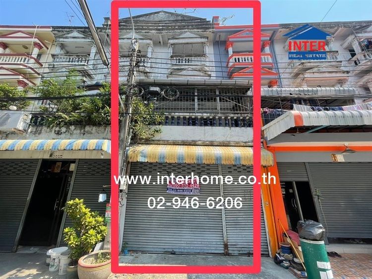 อาคารพาณิชย์ 4 ชั้น 20.5 ตร.ว. อาคารพาณิชย์ ซอยประชาอุทิศ91 ถนนประชาอุทิศ เขตราษฎร์บูรณะ ...