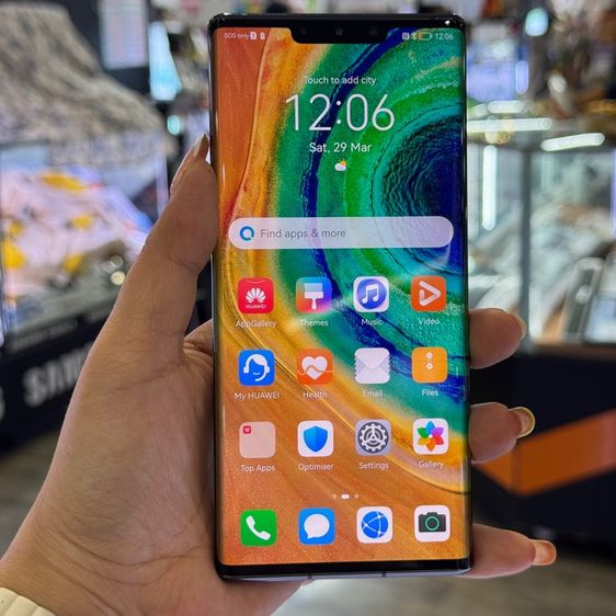 Huawei Mate30 Pro สีดำ เครื่องศูนย์ สภาพสวยมากๆ จอ6.53นิ้ว แรม8รอม256 Kirin990 กล้องLeica 40ล้าน ...
