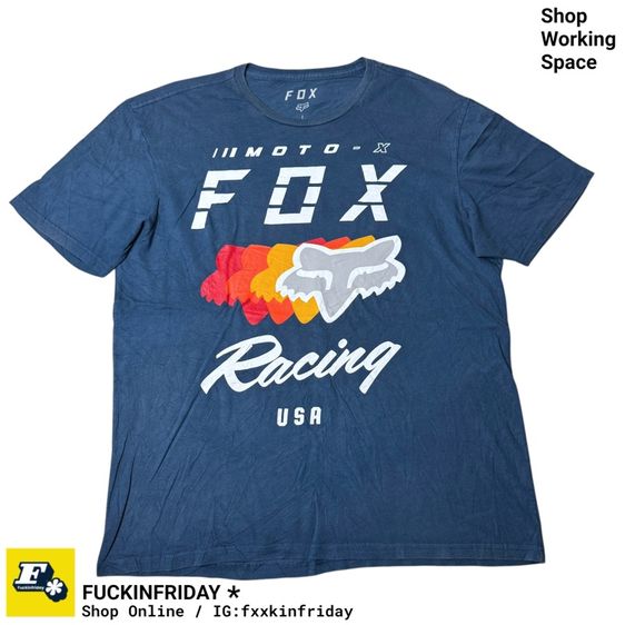 เสื้อยืด Fox MoTo Racing Size L - Kaidee