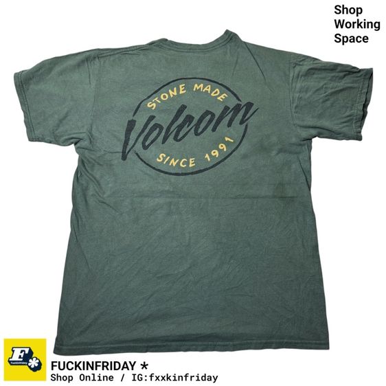 เสื้อยืด Volcom Skateboard Size M - Kaidee