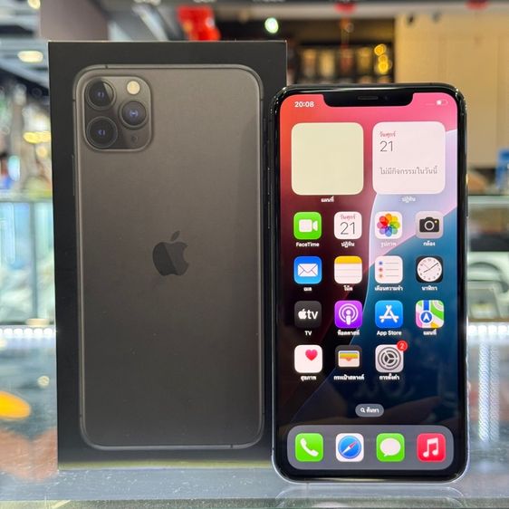 iPhone11 Pro Max 64GB สีดำ เครื่องศูนย์ โมเดลTH สภาพสวยมากๆ สุขภาพแบต100 🥰🥰 - Kaidee