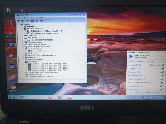 Dell สภาพพร้อมใช้งาน Intel Core i5 ram 8 g. hd 500 gb. แบ็ตเก็บไฟดี อุปกร์ครบ - Kaidee