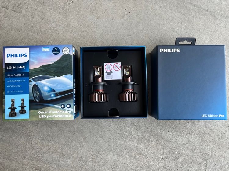 H4 Philips LED Ultinon PRO9100 HL - Kaidee
