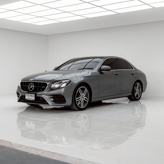 Mercedes-Benz E350e AMG Dynamic (W213 Plug-in Hybrid) ปี 2018 สีเทา ...