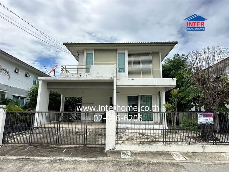 บ้านเดี่ยว 2 ชั้น 50.1 ตร.ว. หมู่บ้านพฤกษ์ลดาบางนา ซอยเอแบค ถนนบางนา-ตราด ถนนทางพิเศษบูรพาวิถี ...