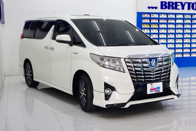 2017 Toyota Alphard 2.5 Hybrid Src สีขาว - Kaidee Auto