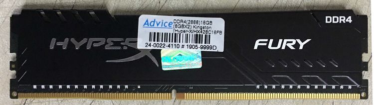 RAM Kingston HyperX NEW DDR4 16GB (8Gx2) 2666MHz - 370789364 - Kaidee