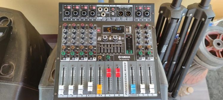 power mixer Yamaha 802 8 ch เพาเวอร์มิกเซอร์ 450x2 แปดชาแนล - Kaidee
