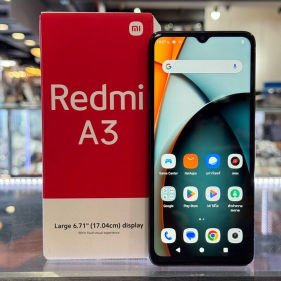 Redmi A3 สีดำ(Midnight Black),สีฟ้า เครื่องศูนย์ สภาพสวยมากๆ ️ ️ - Kaidee