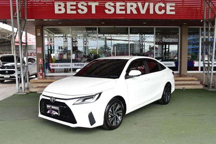 2024 Toyota Yaris Ativ 1.2 Smart Sedan ไมล์น้อย รถนางฟ้า475 - Kaidee Auto